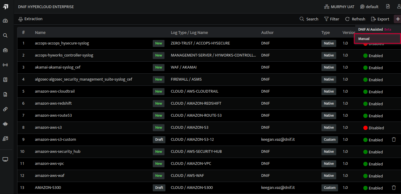 Custom Extractors - Cloud-Native SIEM, User analytics and Automation ...